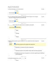 Chapter 6 Testbank Quiz Docx Chapter 6 Testbank Quiz 1 Scenario Manager Is Not An Excel Add In