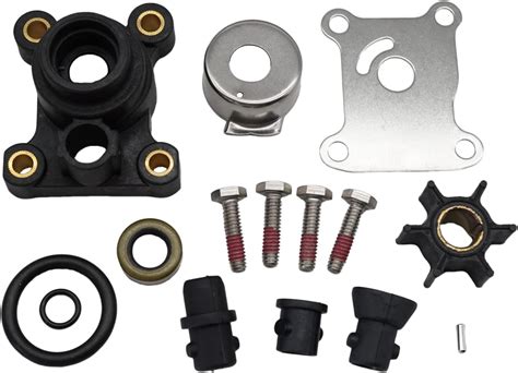 Amazon.com: NorthBoat 394711 Water Pump Impeller Kit with Housing for Johnson Evinrude 8 9.9 10 ...