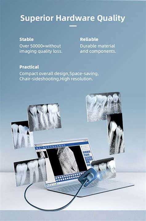 Dental X Ray Digital Sensor Intraoral Hd Image With Software Achieve M Azdent