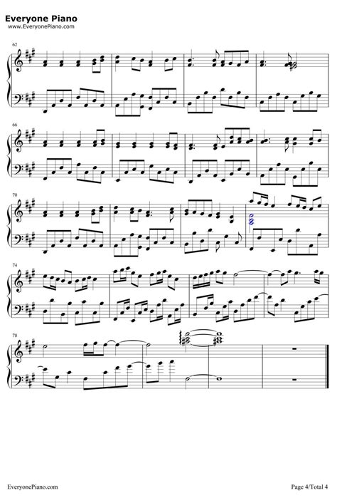 光の旋律钢琴谱 Kalafina 空之音OP 乐手网