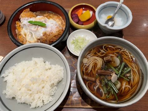 田町の蕎麦屋でカツ煮ランチ 気ままな食べ歩きブログ