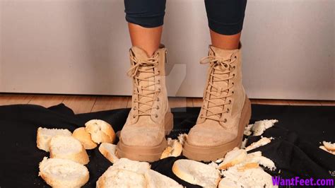 Bread Crush With Boots By Wantfeetcom On Deviantart