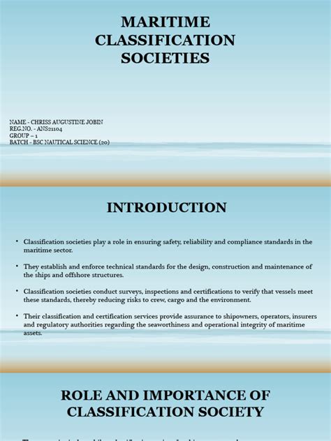 Classification Societies Pdf Shipping