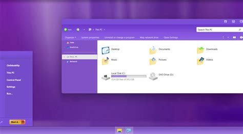 Longhorn Purple V2 Theme For Windows 11 Theme Pack