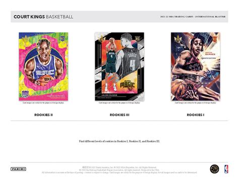 2021 22 Panini Court Kings Nba Basketball Cards International Blaster