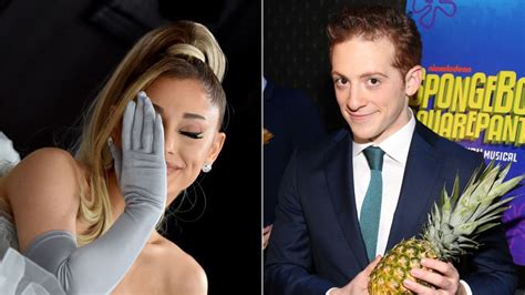 Ariana Grande Dating Spongebob Musical Star Ethan Slater