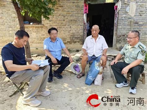 八一情深 共筑荣光—驻马店市驿城区水屯镇开展“八一建军节”走访慰问退役军人活动 中华网河南