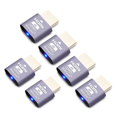 Buy Hdmi Dummy Plug Fit Headless Display Emulator Ddc Edid Headless