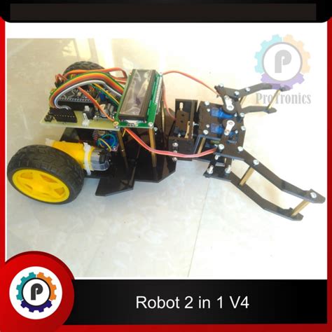 Jual Robot 2 In 1 Robot Transporter Line Follower Micro V4 Shopee