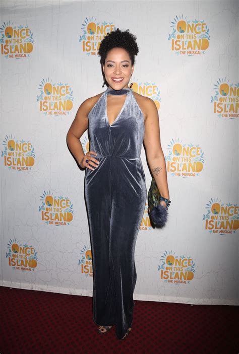 Lilli Cooper At Once On This Island Broadway Openingh Night In New York