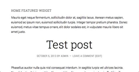 Add A Home Featured Section Above Posts On Homepage In Sixteen Nine Pro
