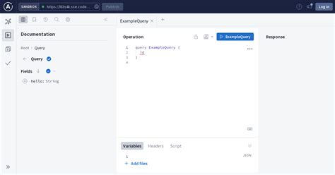 Apollo Server Typescript Codesandbox