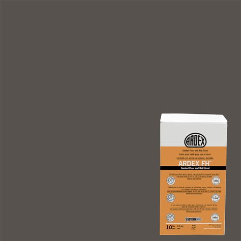 Ardex Fh Sanded Floor And Wall Grout Gray Dusk 15 10 Lb 22181