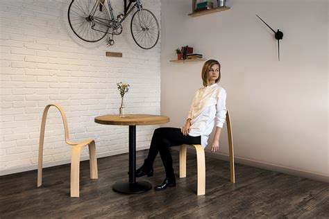 The Almost-Not-a-Chair Chair | Yanko Design