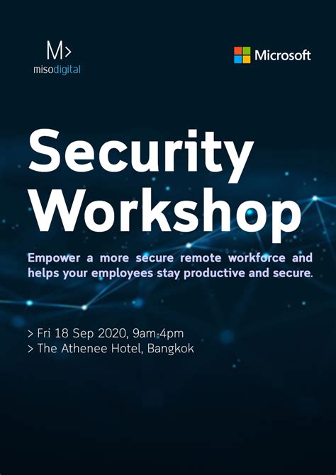 Microsoft Security Workshop Eventpop