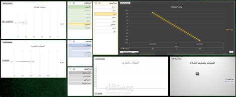 interactive dashboard excel مستقل