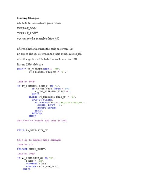 Routing Sap Pdf