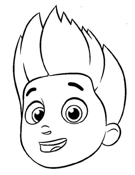 Coloriage Ryder télécharger et imprimer gratuit sur ColoriageEnfant