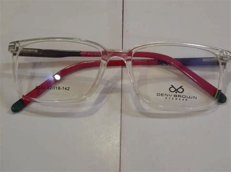 Carbon Fiber Deny Brown Rectangular Spectacle Frames At ₹ 240piece In