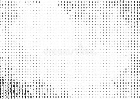 Binary Computer Code Background Stock Vector Illustration Of Binary