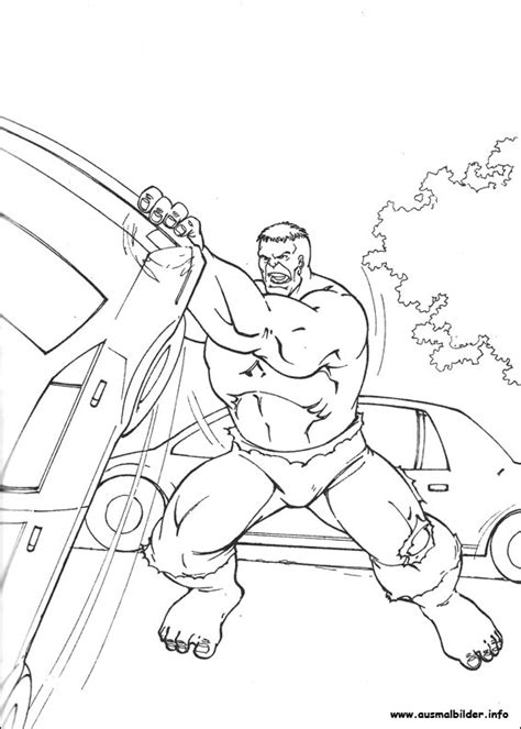 Hulk Malvorlagen
