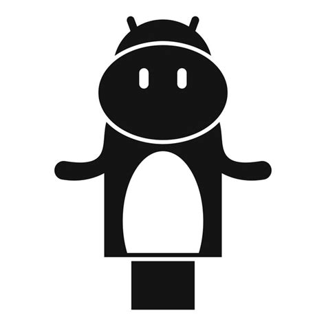 Premium Vector Chatbot Speaking And Standing On A Platform Icon