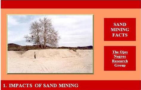 Impacts Of Sand Mining