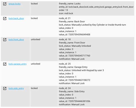 Inaccurate Lock Group State · Issue 16052 · Home Assistantcore · Github