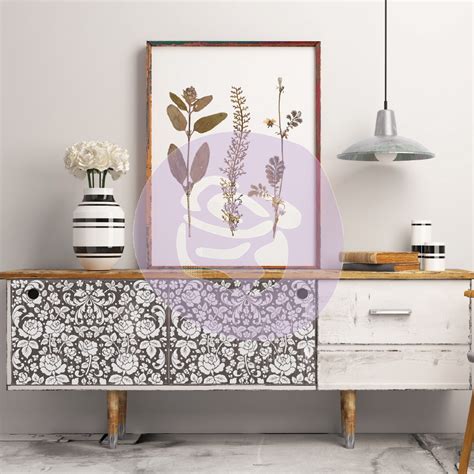 Redesign With Prima Products Transfers Stencils And Waxes At Redposie