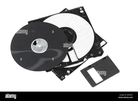 Floppy Disk Isolated Stock Photo Alamy