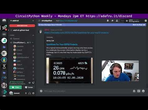 CircuitPython Weekly Meeting June 8th 2020 Adafruit A New Video By