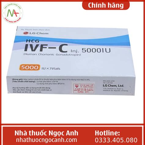 Thuốc Ivf C 5000iu Có Tác Dụng Gì Giá Bao Nhiêu Mua ở đâu