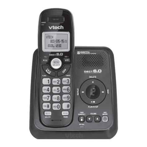 Vtech Cs6124 User Manual Pdf Download Manualslib