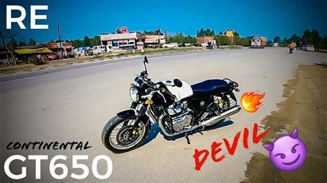 Re Continental Gt650 With Gursewak Exhaust 🔥 First Ride Experience