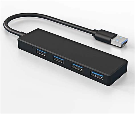 Usb Hub Usb Splitter 4 Port Usb Hub 1 Usb 3 0 3 Usb 2 0
