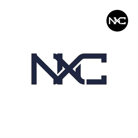 Premium Vector Nxc Logo Letter Monogram Design
