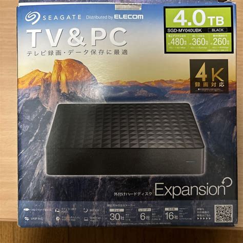 エレコム 外付けハードディスクexpansion 4tb By メルカリ