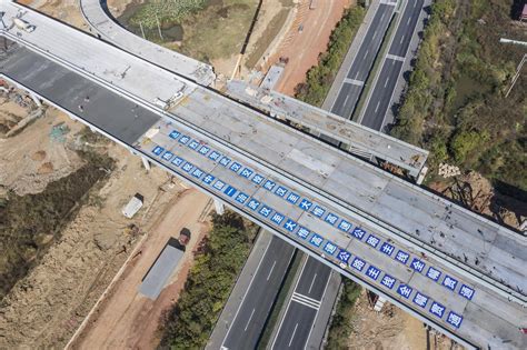 武汉至大悟高速公路二标段主线结构全幅贯通 荆楚网 湖北日报网