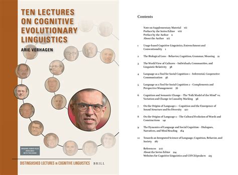 10 Lectures on Cognitive Evolutionary Linguistics – Arie Verhagen
