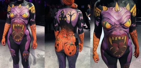 Fantasy Fest 2016 Body Painter Orlando Face Painting Colorful Day
