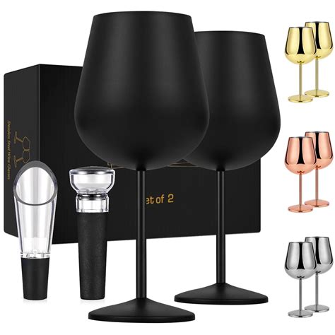 Buy Liqcool Stainless Steel Wine Glass 21 Oz Metal Wine Glass With