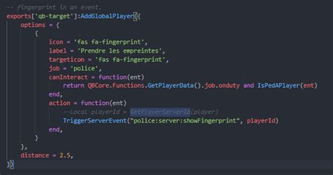 SUPPORT Get Player Var Of A Targeted Player Issue Qbcore Framework Qb Target GitHub