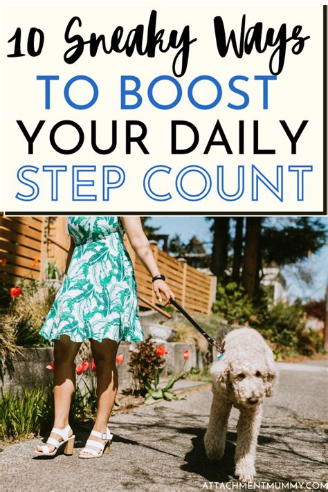 10 Sneaky Ways To Boost Your Daily Step Count