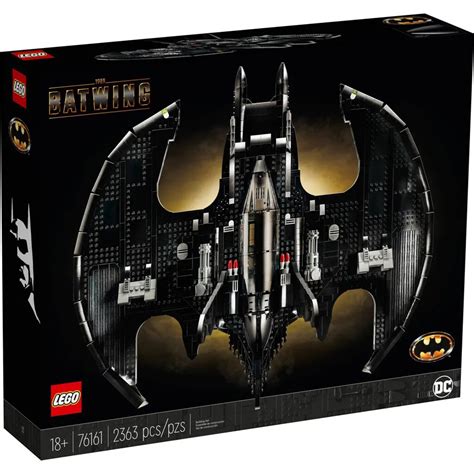 【積木樂園】樂高 Lego 76161 超級英雄系列 Dc 1989 蝙蝠戰機 Batwing 蝦皮購物