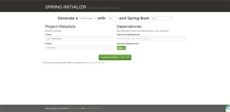 使用spring Initializr创建项目 Csdn博客
