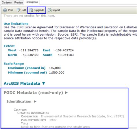 Edit Existing Metadata In ArcGIS Pro Esri Community