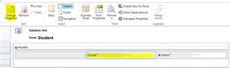 ms crm customization show all text value for crm form header attribute