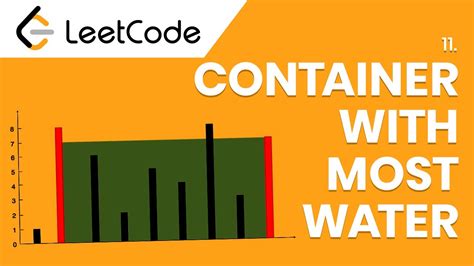 Leetcode Çözümleri 11 Container With Most Water Youtube