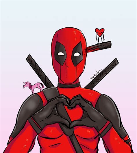 Deadpool Love By Therailz On Newgrounds