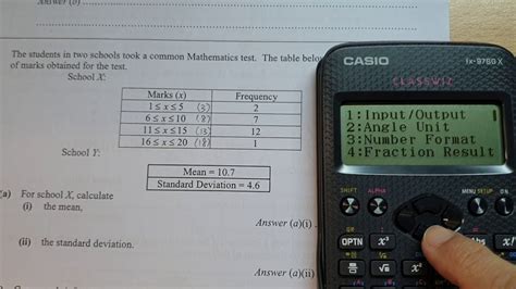 Casio Calculator Standard Deviation Symbol At Blanche Howard Blog